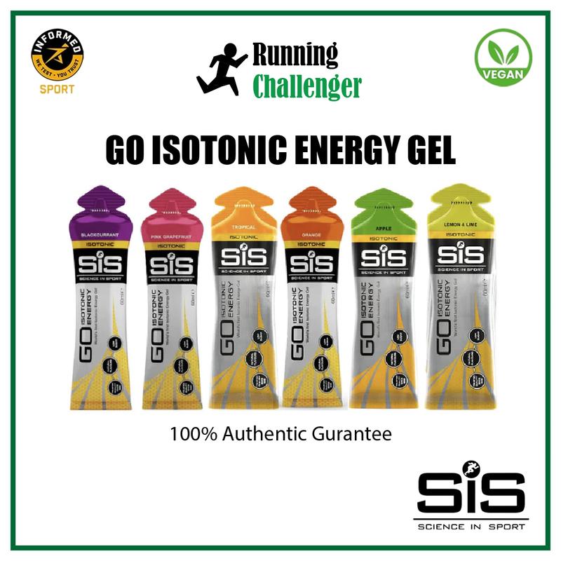 SIS Science in Sport Isotonic Energy Gel 60ml Supplement Running ...