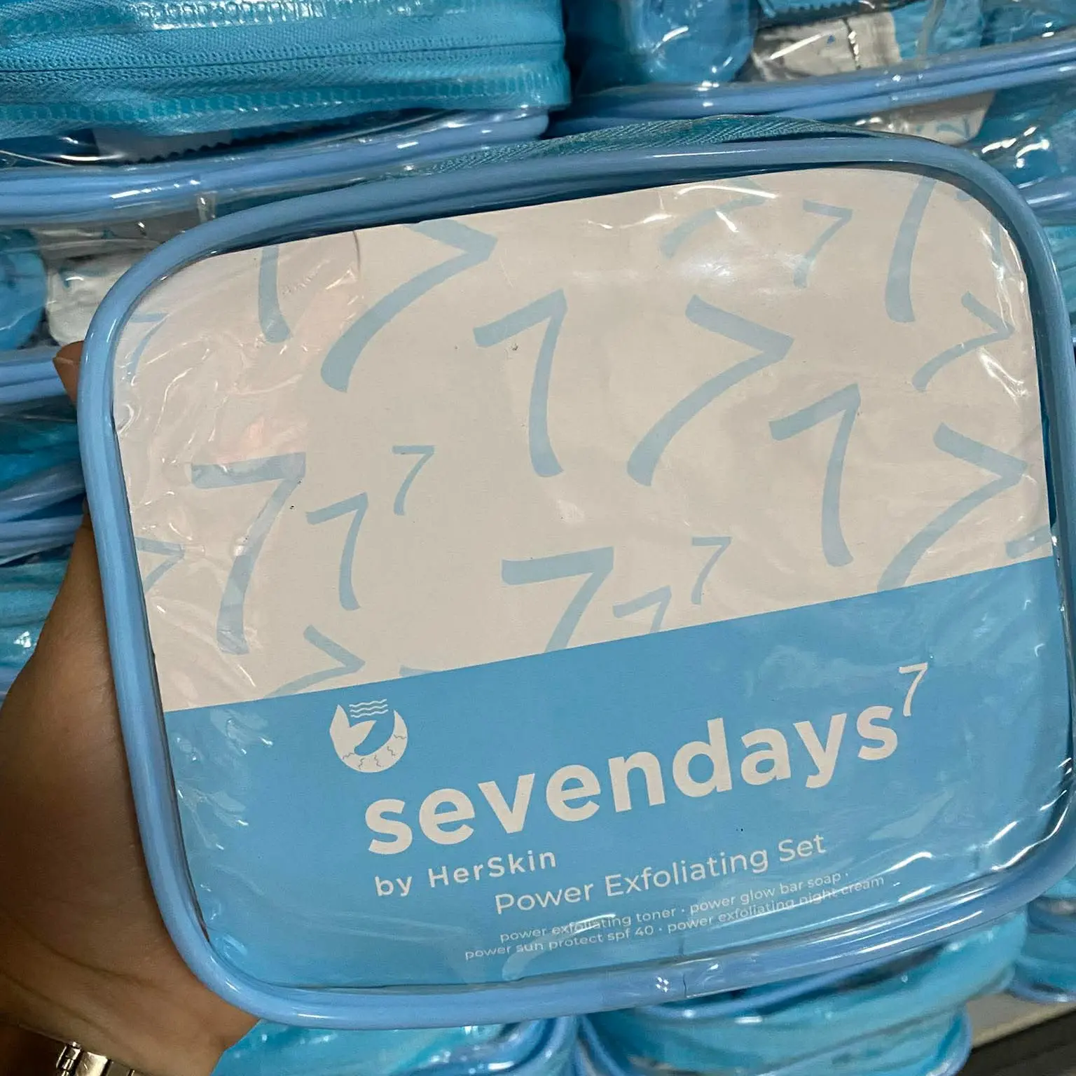 HerSkin Sevendays Exfoliating Set with Salicylic and Glycolic Acid ...