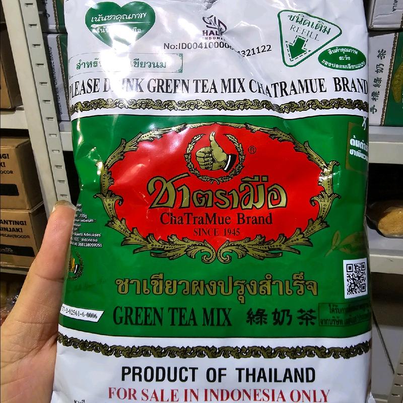 [Original] Chatramue Brand Green Tea Thai 200 Gr - Shop | Tokopedia