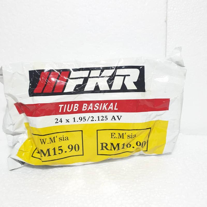 FKR 24x1.95/2.125 AV Tiub Basikal Dewasa Rim 24 Inci Inner Tube ...