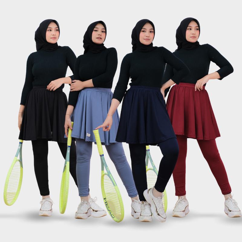 Arsyla Legging Rok Jersey Zumba Yoga Tenis Bersepeda Olahrag - Shop ...