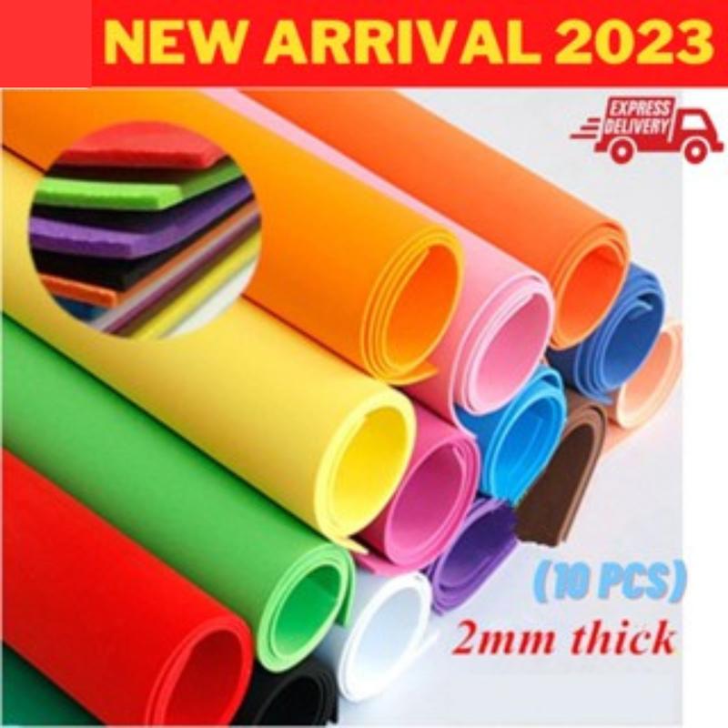 READY STOCK EVA Colour Sponge Foam 50 X 50cm (10pcs) | Craft - TikTok ...