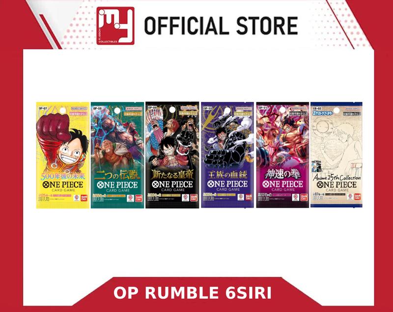 OP TCG RANDOM 6SIRI Packs - TikTok Shop Malaysia