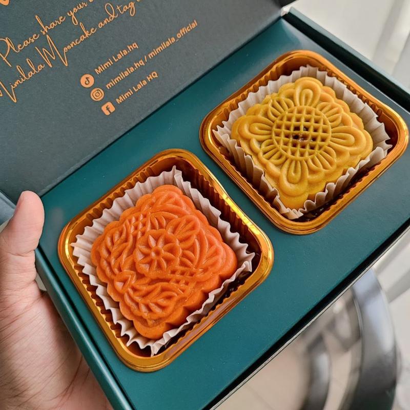 Mooncake Kuih Bulan Big 2pcs Kuihbulan Homemade Mooncake buatan ...