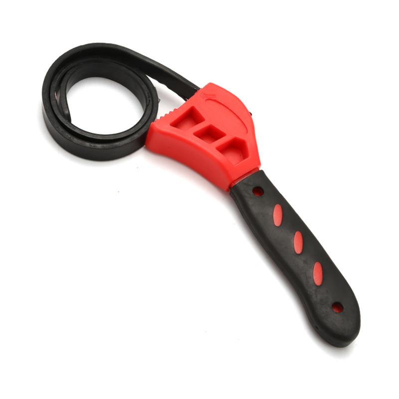 6 Inch Belt Wrench Oil Filter Puller Strap Spanner Chain Wrench ...