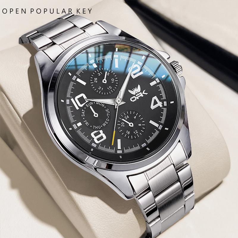 OPK Watch for Men Waterproof Original Stainless Steel Quartz - TikTok ...