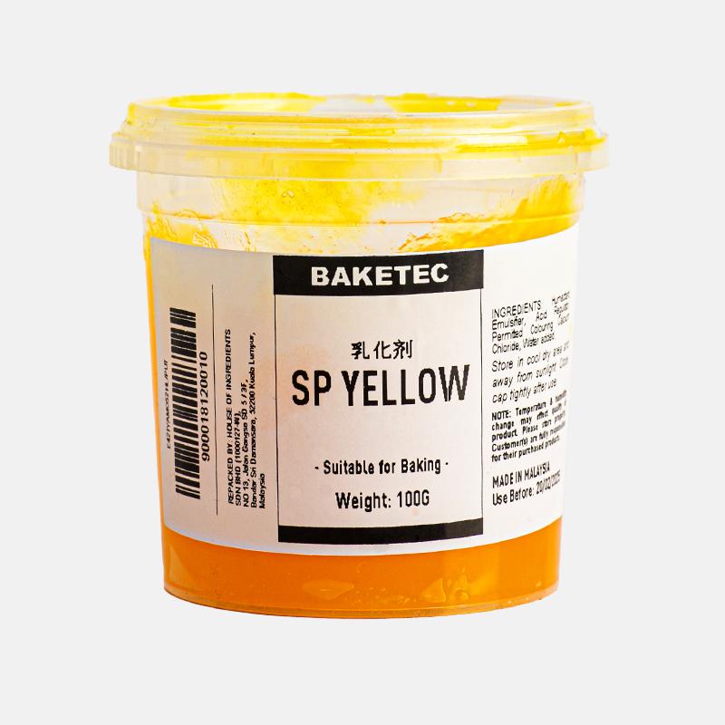 BAKETEC SP Yellow (Ovalette) 100G/500G/1KG | BAKETEC SP Kuning - TikTok ...
