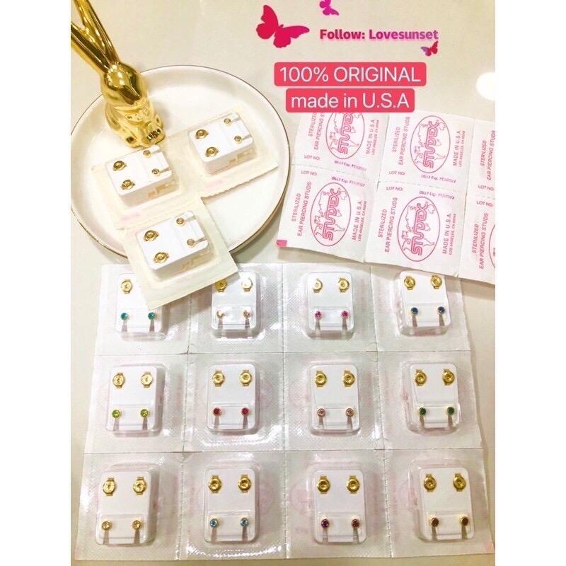 Subang Tindik Anti Allergic American Gold Earring Studex Ea - TikTok ...