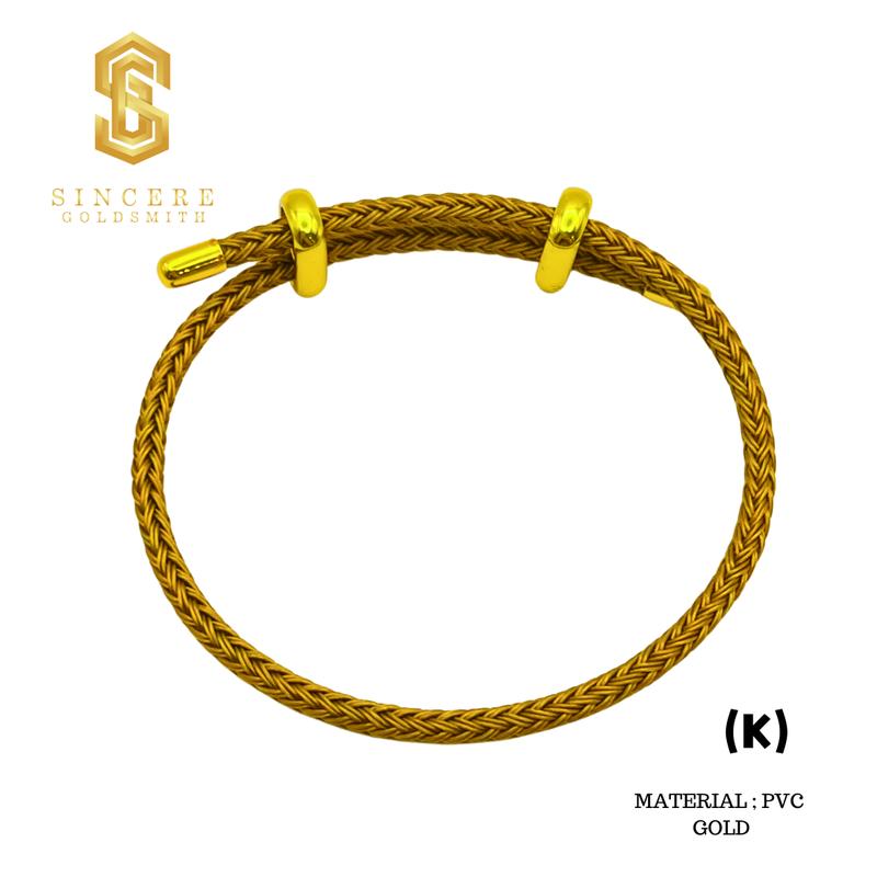 Sincere Store Waterproof Adjustable Rope Bracelet Jewellery - TikTok ...