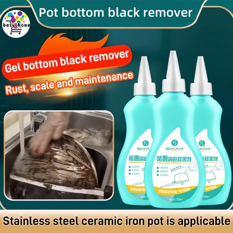 Pot bottom black remover150ml Multipurpose Cookware Cleaner Effectively ...
