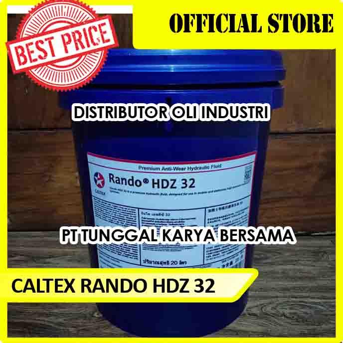 Jual CHEVRON /CALTEX RANDO HDZ 32 ( Ready Stock - 20 Liter ) - Kota ...