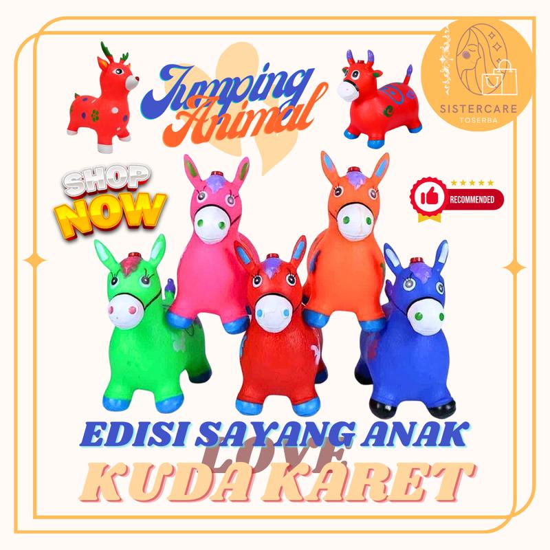 SISTERCARE Kuda Karet Kids Jumping Animal Music - Mainan Ana - Shop ...