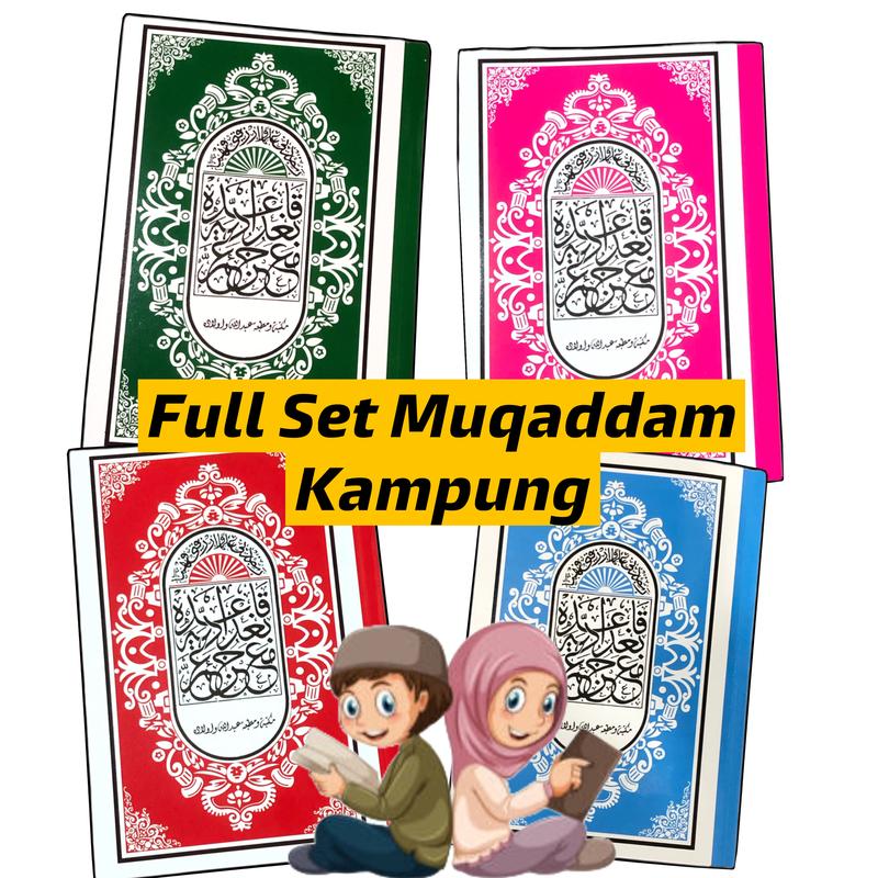 Set Combo Muqaddam Kertas / Set Mengaji Muqaddam - TikTok Shop Malaysia