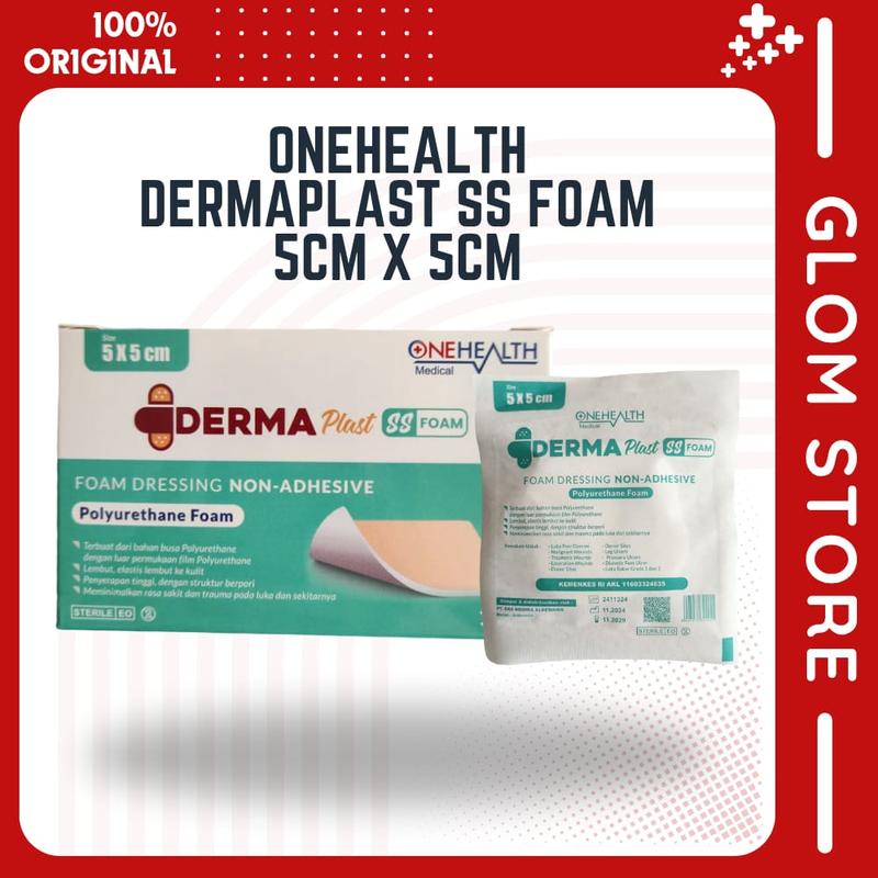 Dermaplast SS Foam Dressing Non Adhesive 5 x 5 cm Onehealth Balutan ...
