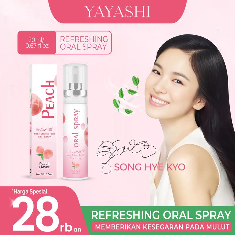 [COD] BOAE Fruit Oral Breath Spray Memberikan Kesegaran Pada - Shop ...