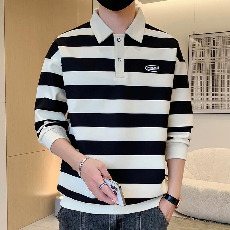 Baju musim bunga dan musim luruh untuk lelaki, baju sejuk kasual ...