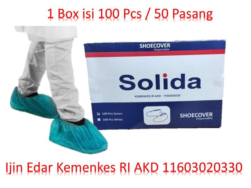 Shoes cover Medis Solida Cover Shoes Apd Medis Harga Per Box - Shop ...