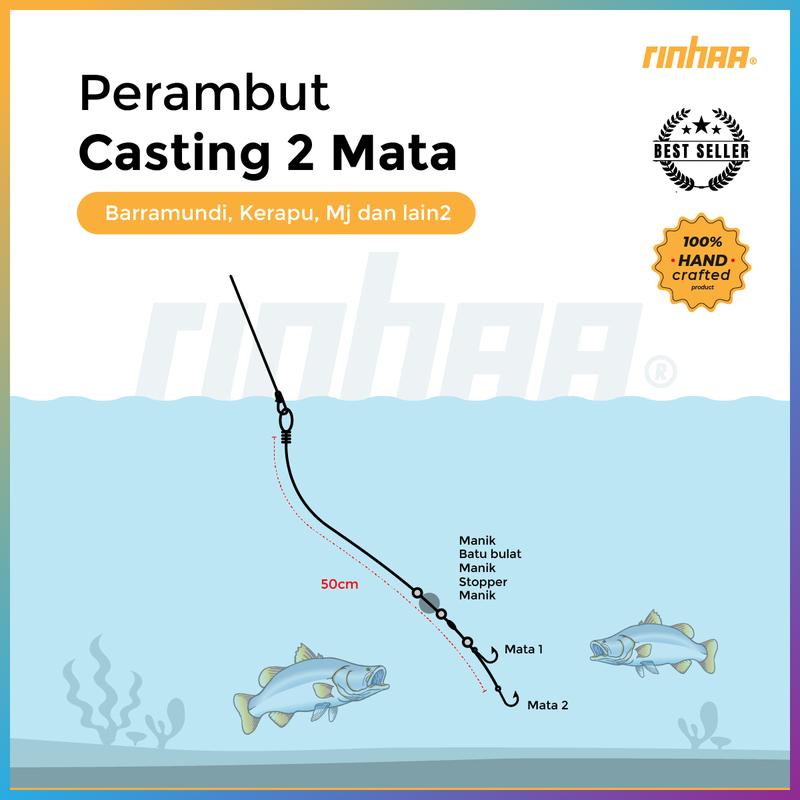 Perambut Casting 2 Matakail - TikTok Shop Malaysia