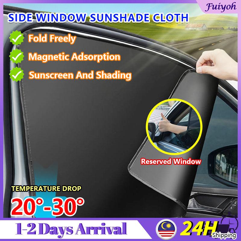 Car Sunshade Magnetic Window Cover Universal Sunshade Breathable ...