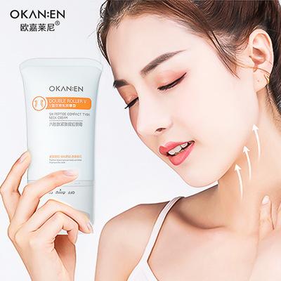 OKANEN Six Peptide Double Roller V Neck Cream Six Peptide Neck - TikTok ...