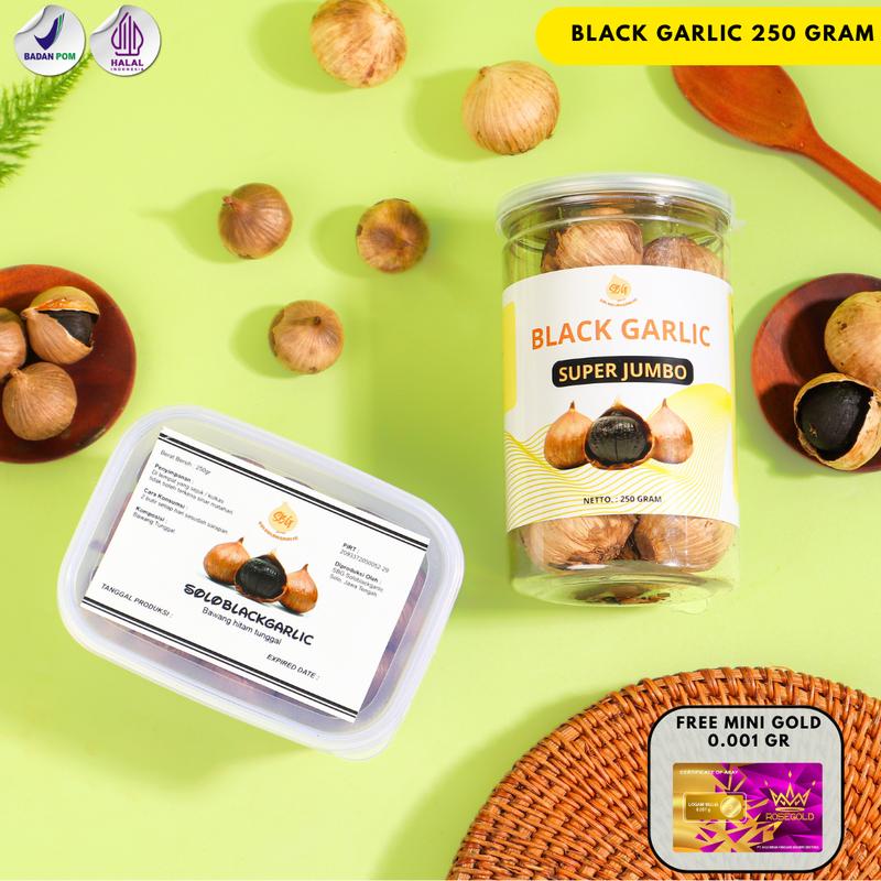 BLACK GARLIC TUNGGAL 250 GRAM BAWANG HITAM SBG - Shop | Tokopedia