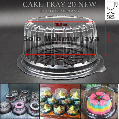 Jual Mika Kue Tart Bolu Tumpeng Bulat Mika Cake Mika Bolu Cake Tray ...