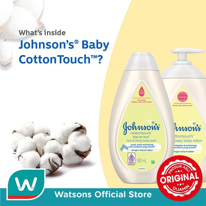 JOHNSON & JOHNSON Cotton Touch Face and Body Lotion 200ml - Shop ...