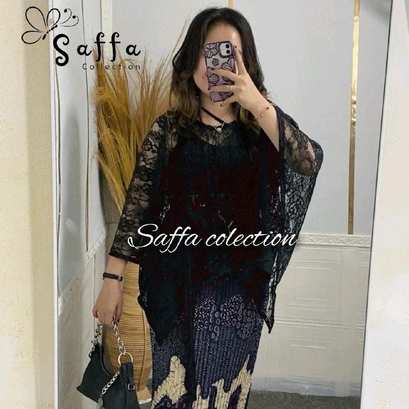 atasan brokat renda / cape brookat / atasan brokat simpel / brokat ...