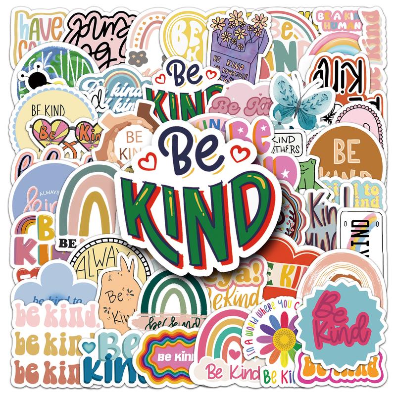 10/50 Pcs/Set Cartoon Warm Words Fashionable Stickers for DI - TikTok ...