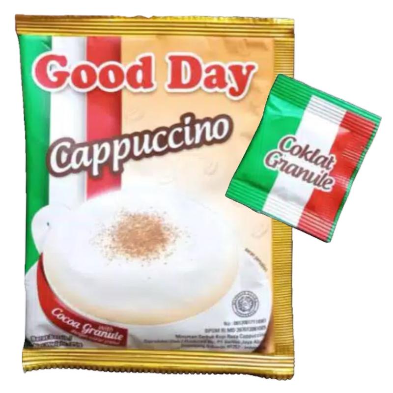 KOPI GOOD DAY CAPPUCINO 1 RENTENG ISI 10 SACHET 25 GRAM - Shop | Tokopedia