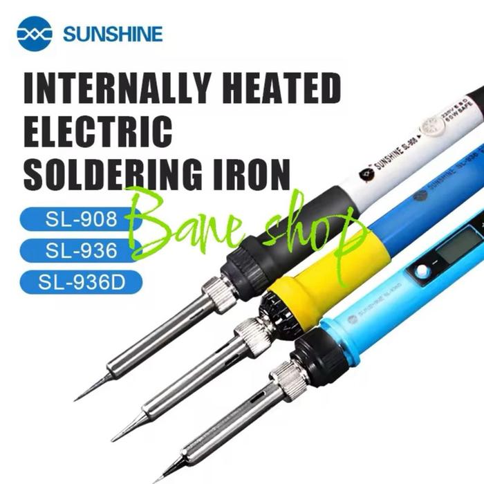 Promo SOLDER TANGAN - SOLDER IRON SUNSHINE SL-908 / 936 / 936D 60-80W ...