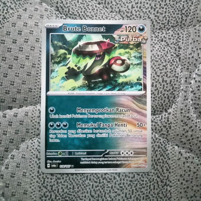Jual Brute bonnet sv6s - Pokemon TCG Indonesia - Kab. Demak - Otakudesu ...