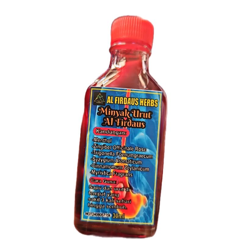 Minyak Urut Medu Gastrik Gerd massage oil 30ml Herbs - TikTok Shop Malaysia