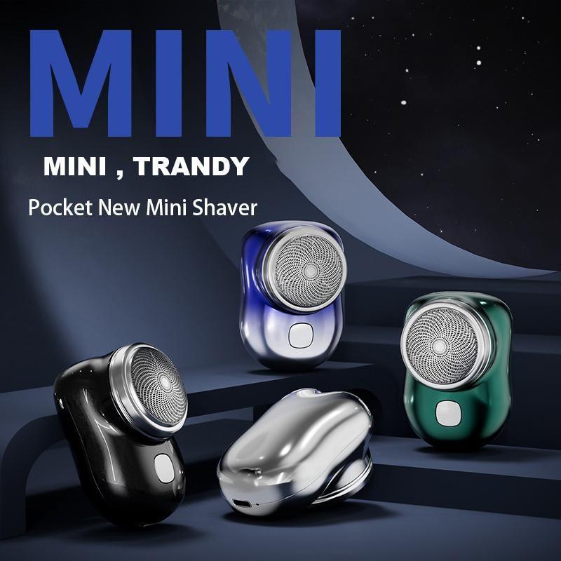 mini shaver portable USB alat cukur mini cukur jenggot pria Pencukur ...