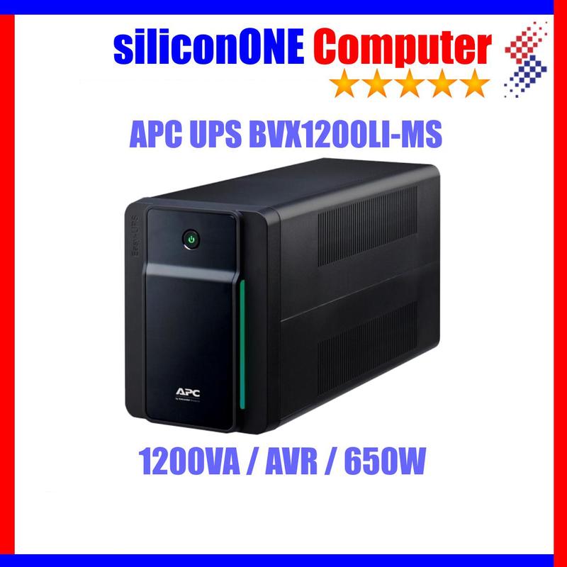 UPS APC BVX1200LI-MS 650W BVX1200 1200VA AVR 230V - Shop | Tokopedia
