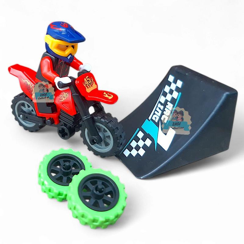 Mainan Robot Susun Motor Cross - Roboman Racer Series Mc 586 - Shop ...