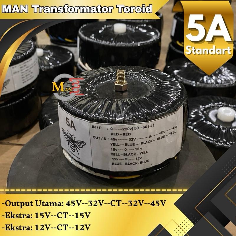 Trafo Toroid Donat 5A CT 45v 32v - Shop | Tokopedia