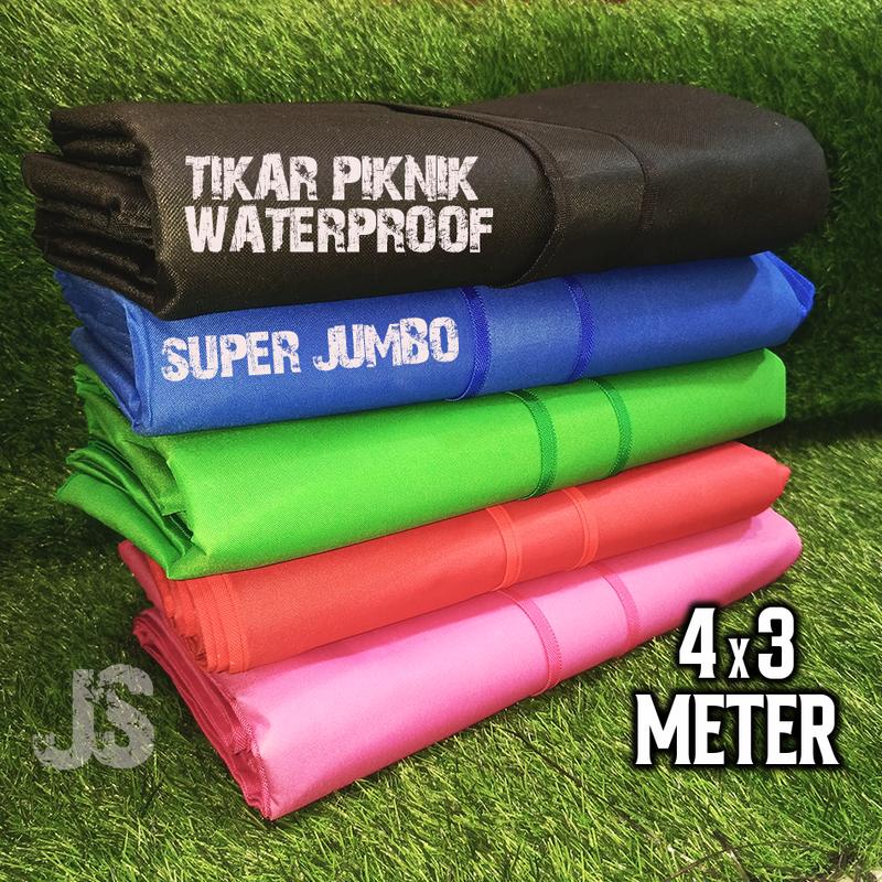 Tikar Piknik Lipat Super Jumbo Waterproof Anti Slip 300x400 - Shop ...