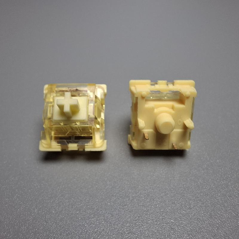 KTT Creamy Yellow Pro Linear Switch PCB Mount - 5 Pin - Shop | Tokopedia