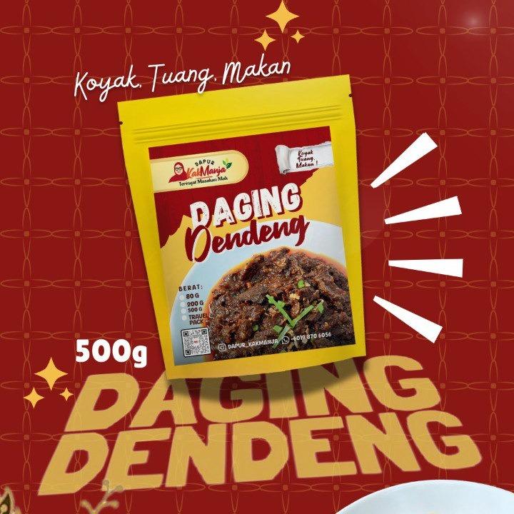 DAGING DENDENG KAK MANJA 500GRAM (Ready to eat) - TikTok Shop Malaysia