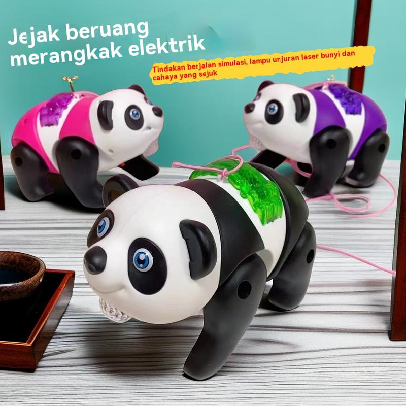 Mainan Merayap Simulasi Elektrik, Reka Bentuk Kartun, Tali Merayap ...