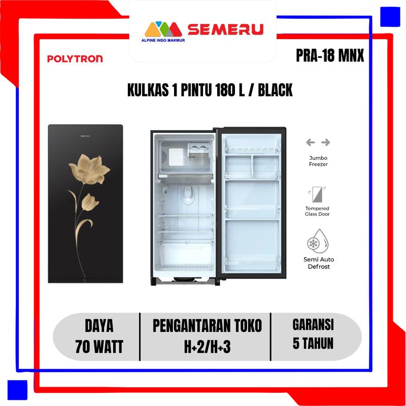 Kulkas 1 Pintu POLYTRON SERI PRA Khusus Makassar Free Ongkir - Shop ...