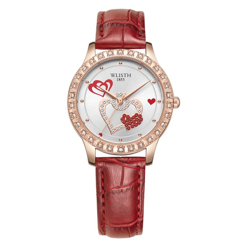 Jam Tangan Kuarza untuk Wanita, Jenama WLISTH, Reka Bentuk Elegan ...