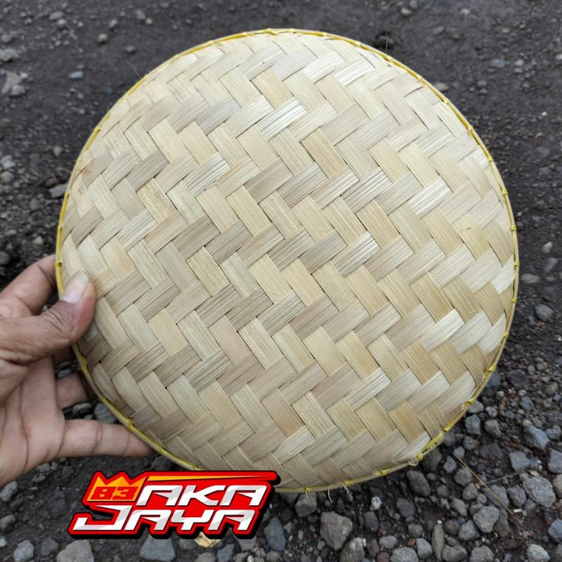 Tampah Bambu Mini 35cm AKAJAYA/ Nyiru Kecil dari Anyaman Bambu Alat ...