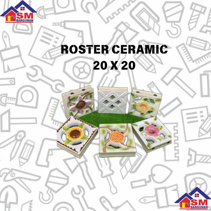 Keramik Roster oleh Trisensa dengan Desain Unik - Shop | Tokopedia