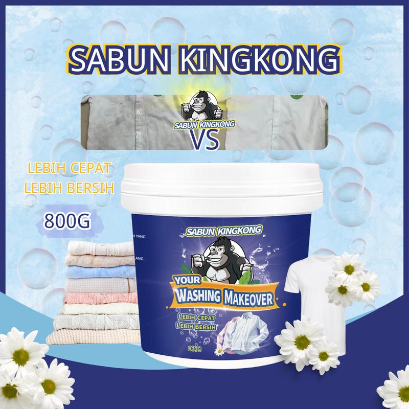 【Family Pack】 Sabun Kingkong Makeover Fabric Remove Dirty Yellow ...