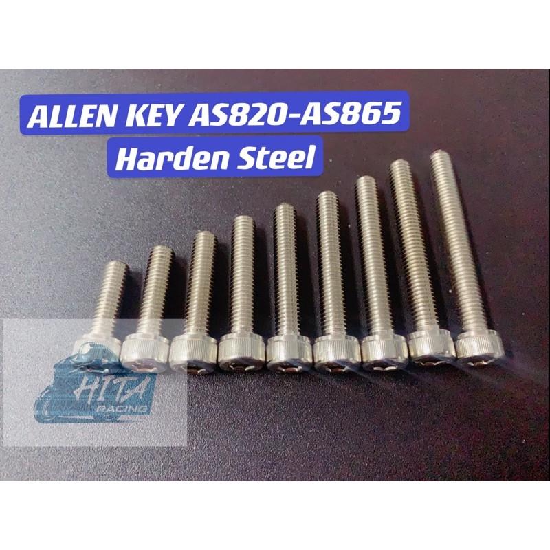 ALLEN KEYS SCREWS SIZE 12MM AS820 AS825 AS830 AS835 AS840 AS845 ...