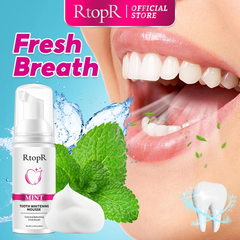 RtopR【HOT】Teeth Cleansing Whitening Mousse Removes Stains Oral - TikTok ...