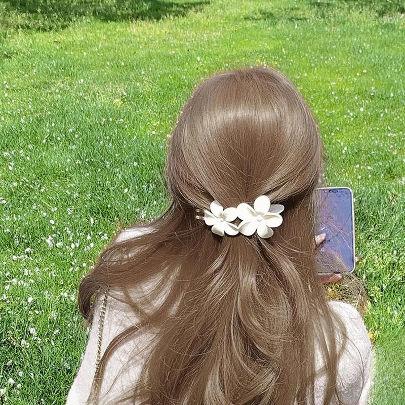 [OLA]_ Hair Clip Anti-slip Temperament Hair Barrette Women Matte ...