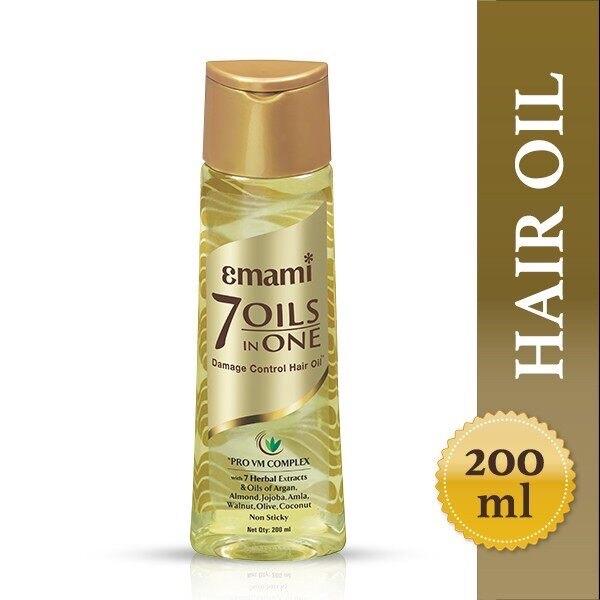 Emami 7 Oils In One,Non Sticky & Non Greasy Hair Oil,20 Time - TikTok ...